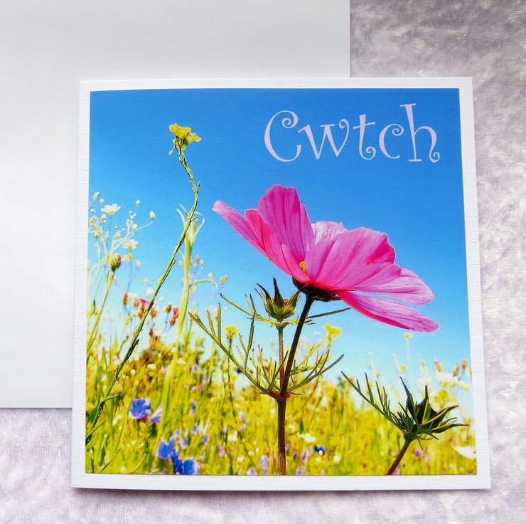 Cwtch, welsh hug, welsh greetings card, cymraeg - Folksy