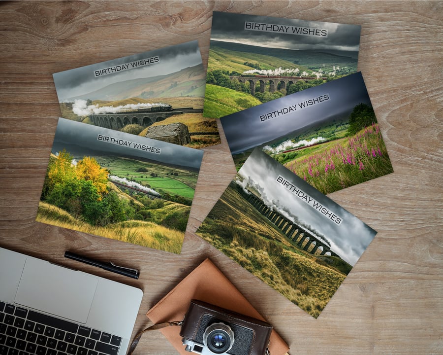 Steam On The Settle-Carlisle Railway - Birthday... - Folksy