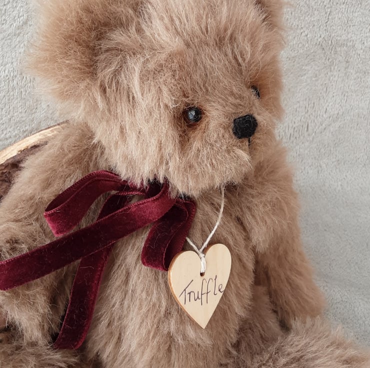 Luxury Alpaca Mohair Collectable Artist Bear. O... - Folksy