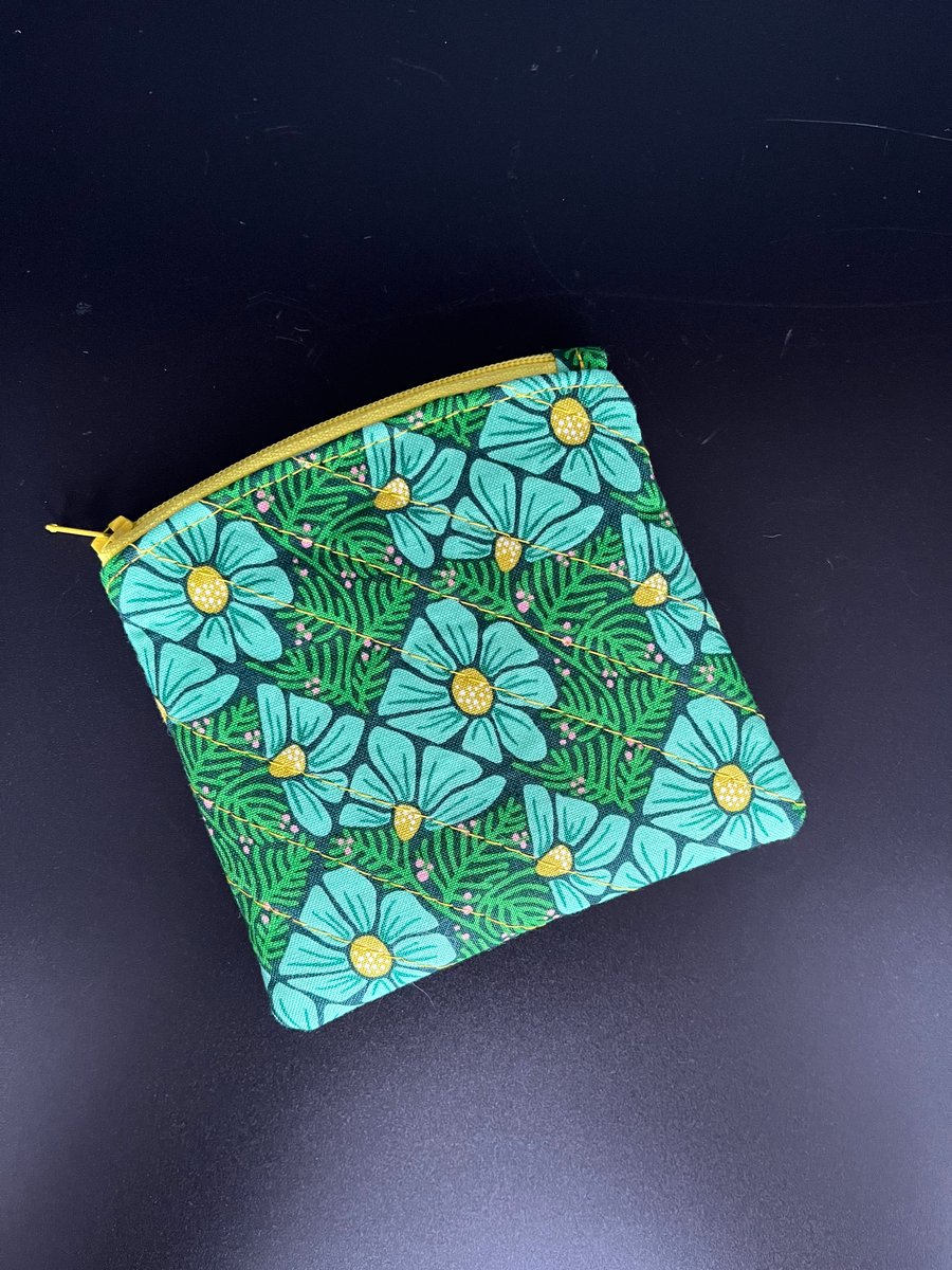 Small square pouch - Folksy