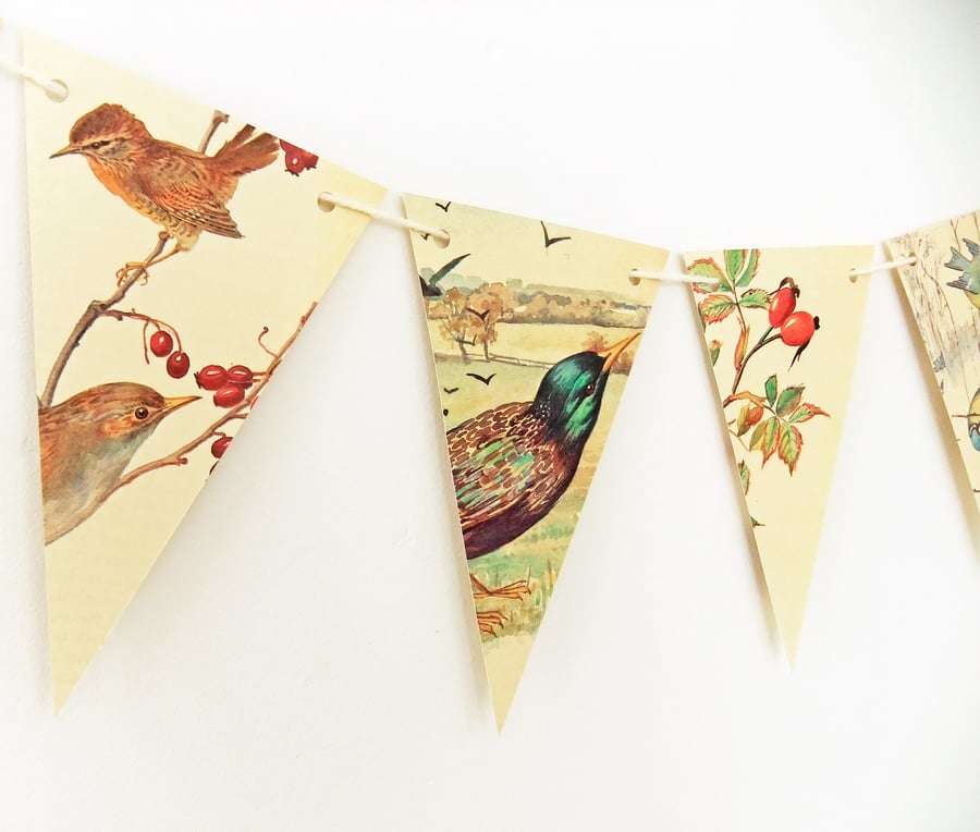 Autumn and Winter Bunting - Folksy