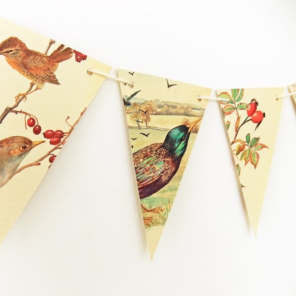 Autumn and Winter Bunting - Folksy