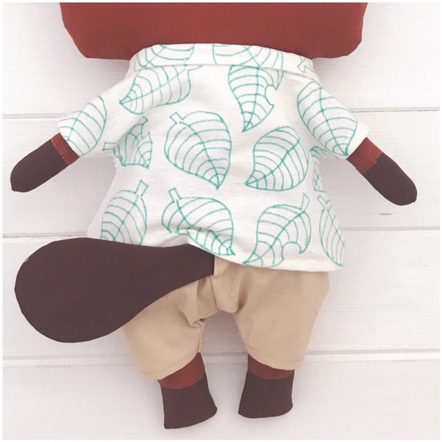 Digital PDF Sewing Pattern for 'Tom Nook' inspi... - Folksy