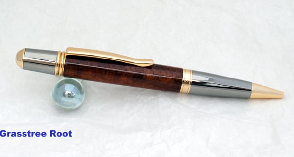 Australian Grasstree root pen - Folksy