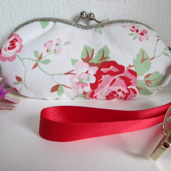 Pretty Cath Kidston Fabric Glasses case - Folksy