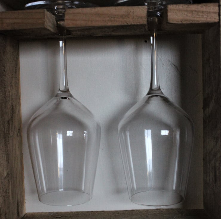 Wine rack, 2 bottles - Folksy