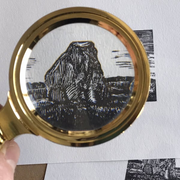 Woodcuts and engravings from UK printmakers on Folksy