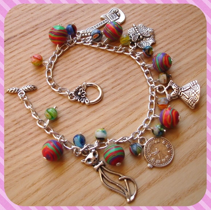 Fiesta Charm Bracelet - Folksy
