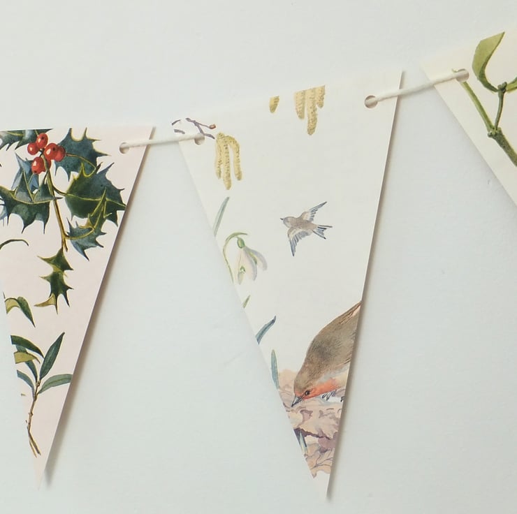Christmas Decoration, Winter Bunting, Christmas... - Folksy