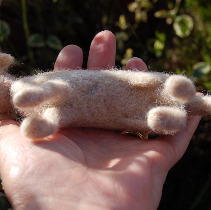 Labrador Retriever Needle felt dog, 3.5 ins tal... - Folksy