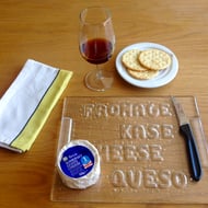 Fused Glass Cheese Board - Folksy