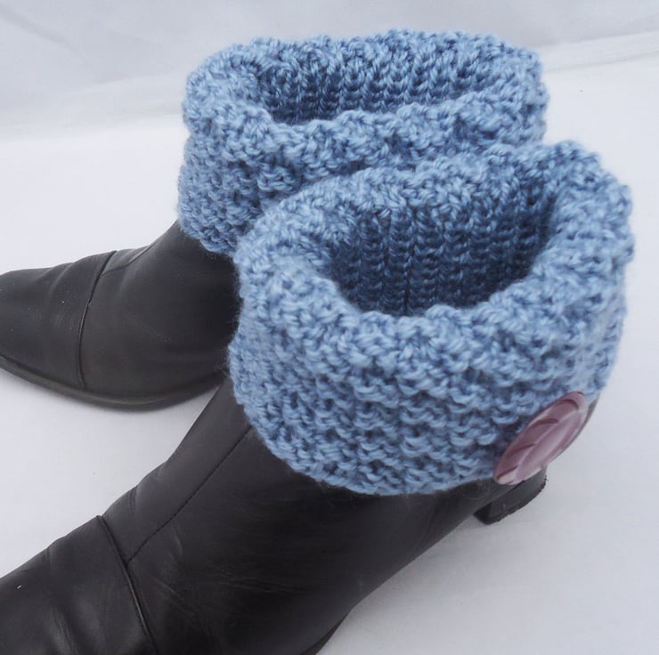 Boot Cuffs, Boot Toppers, Knit Boot Cuffs, Knit... - Folksy