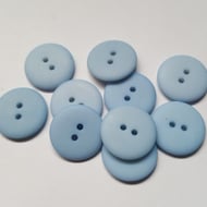10 x 2-Hole Resin Buttons - Matte - Round - 18m... - Folksy
