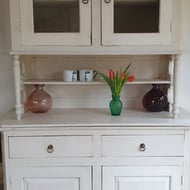 Rustic Painted Kitchen Dresser - Folksy