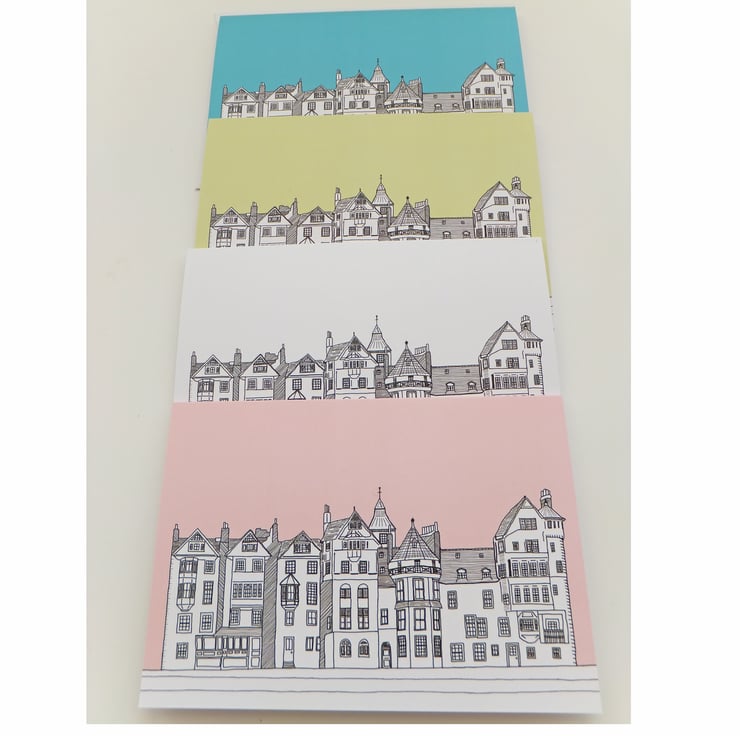 Edinburgh Cards - Folksy