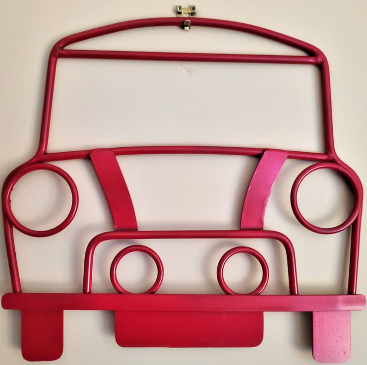 Handcrafted Mini Style Steel Wall Art - Folksy