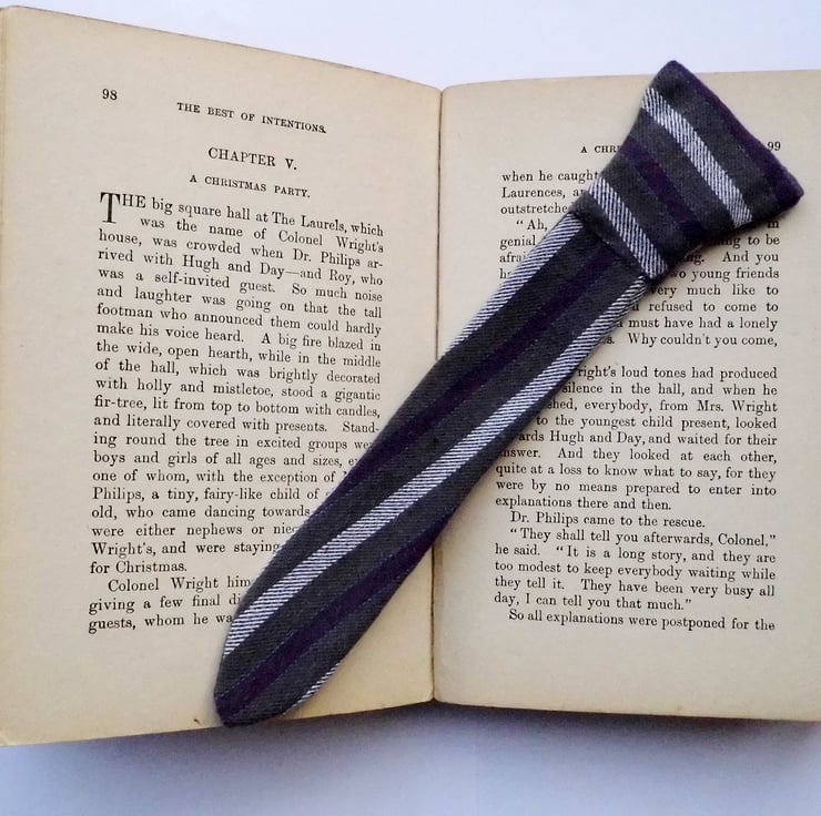 Tie Bookmark - Bookmarks - Gifts for Men - Nove... - Folksy