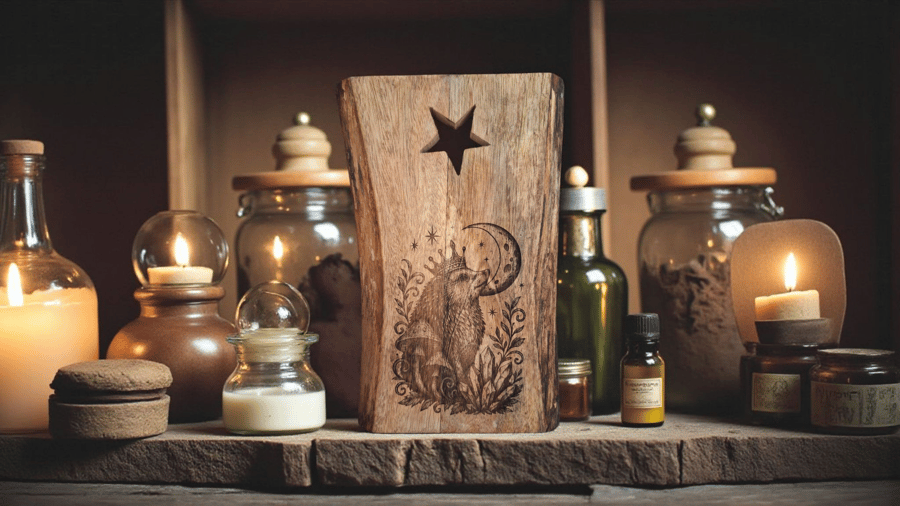 Live Edge Mango Wood Board – Mystical Hedgehog ... - Folksy