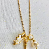 Collection of porcelain mini pendants - Folksy