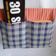 gents zimmer frame mobility caddy, striped red ... - Folksy