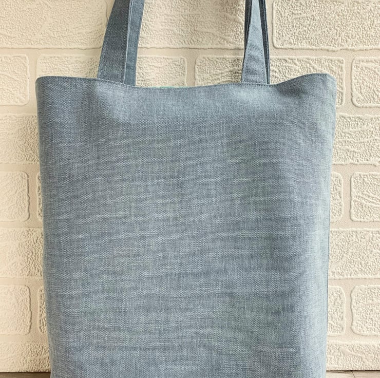 Fish tote bag with four bright colourful fish - Folksy