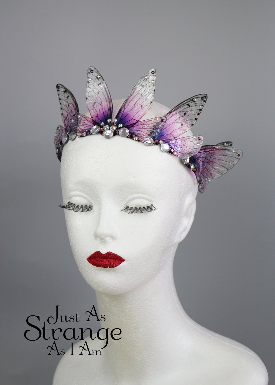 MADE TO ORDER - Enchanting Deep Midnight Magent... - Folksy