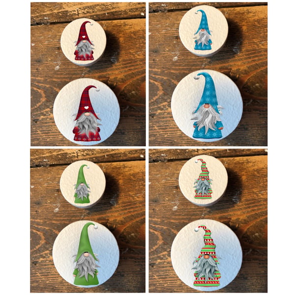 Handmade Tomte Tomten Gonk Gnome pine door knob... - Folksy