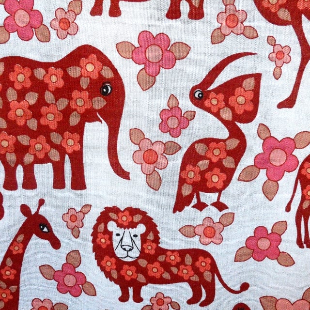 SALE FREE UK Post A fun 60s 70s Animals and Flo... - Folksy