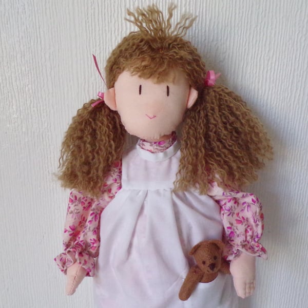 Handmade dolls, rag dolls and collectible dolls on Folksy
