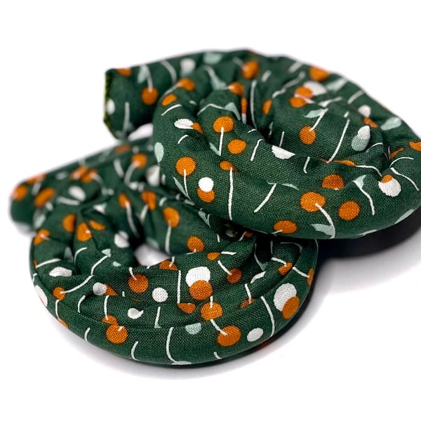 Green Spiral locks Bendable hair accessories fo... - Folksy