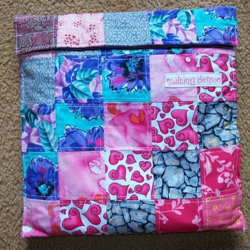 Patchwork Wheat Bag - Folksy