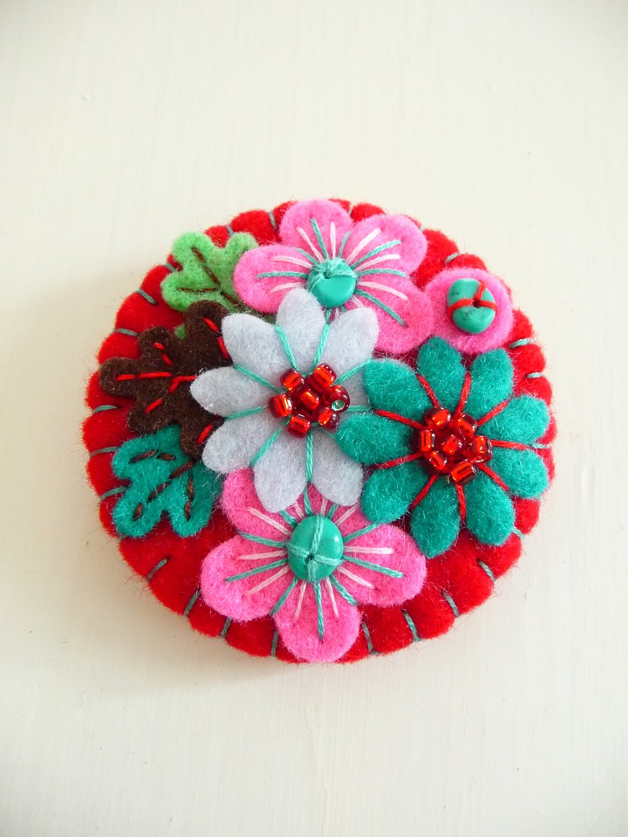 FY107 - Japanese Art Inspired Handmade Mini Fel... - Folksy