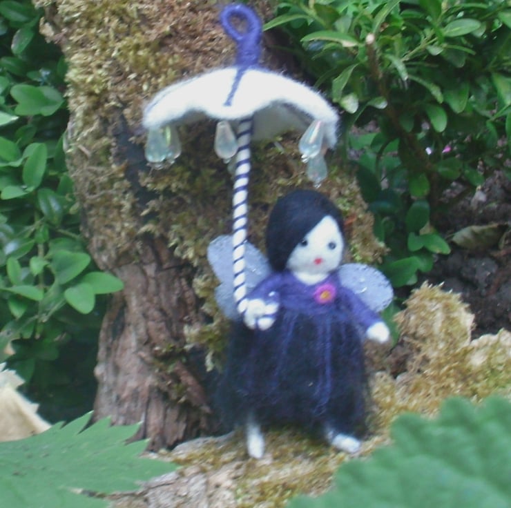 GOTHIC FAIRY NEEDLE FELT - Folksy