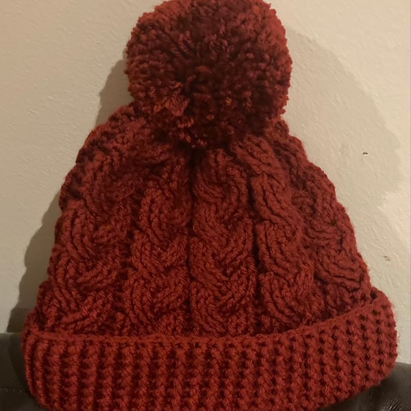 Bobble Hat - Folksy