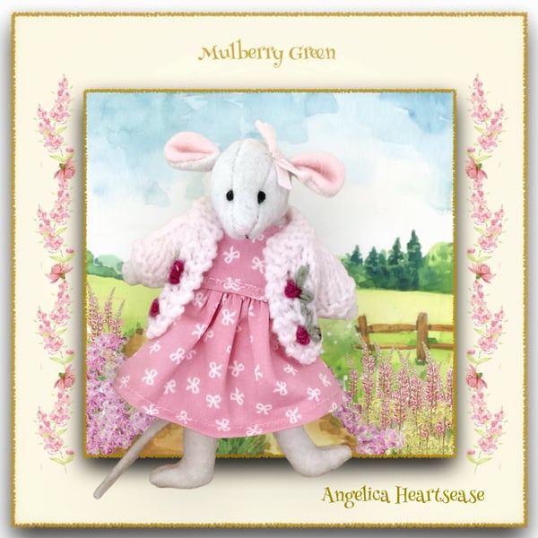 Reserved for Natalie -Angelica Heartsease - a L... - Folksy