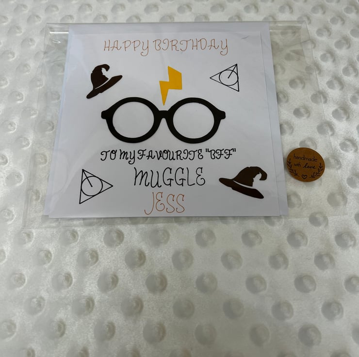 Happy Birthday to My Favourite Muggle Birthday ... - Folksy