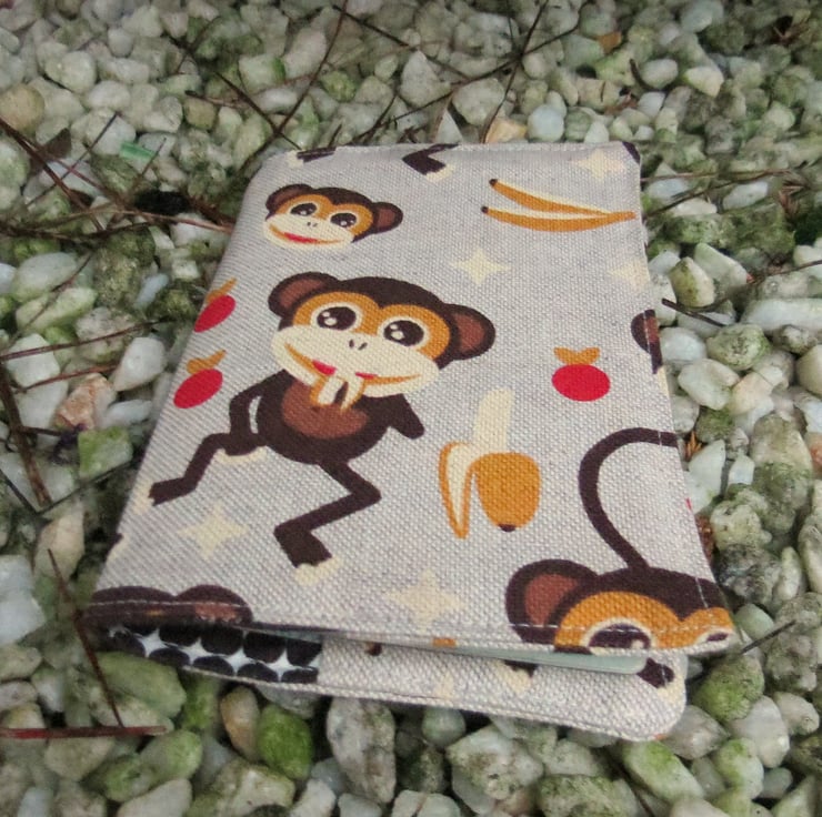 Monkey. A passport cover with a monkeys design... - Folksy