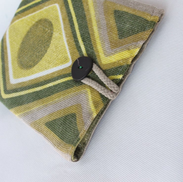 Green Geometric Diamonds kindle case - Folksy