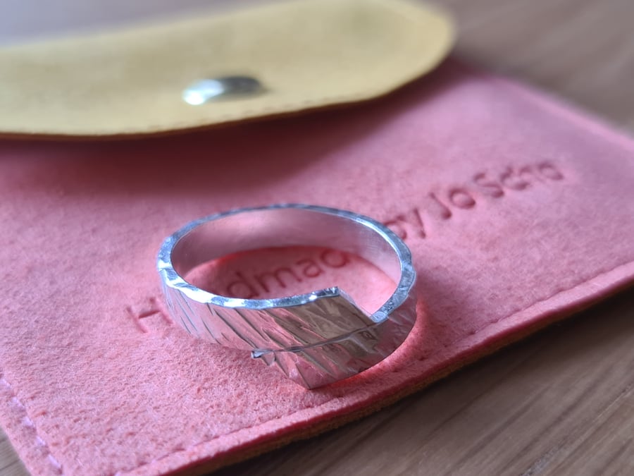 'Into my arms' - handmade, recycled silver, bes... - Folksy