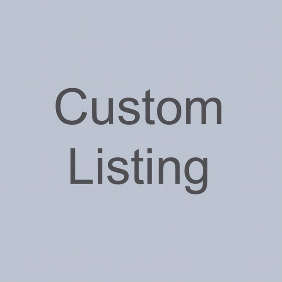 Custom Listing - Folksy