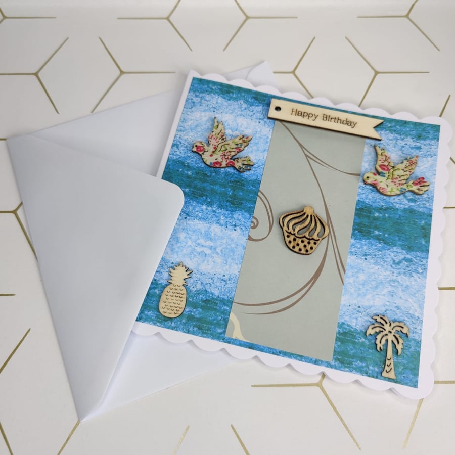 Bespoke Birthday Card - Folksy