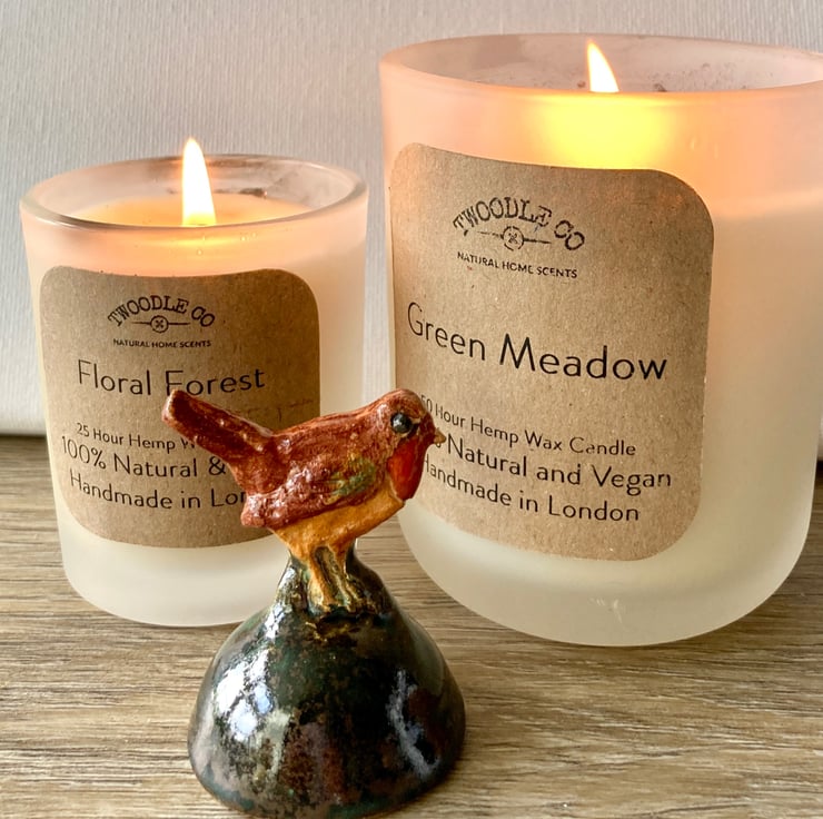 Robin candle snuffer - Folksy