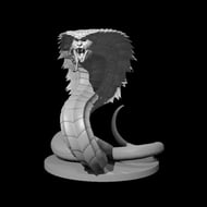 Spirit Naga - 3D Printed Resin DnD Pathfinder F... - Folksy