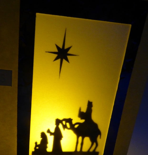 3 Kings Christmas card - Folksy