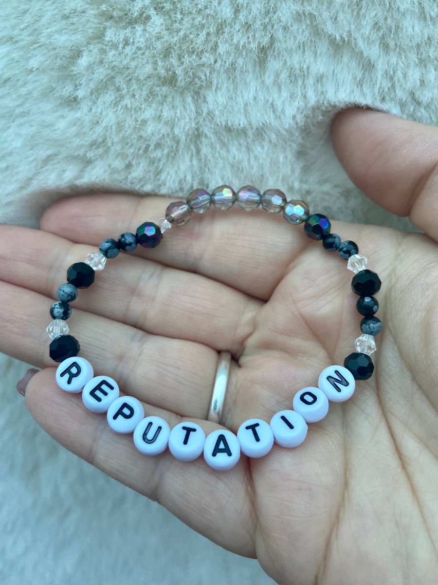 Reputation era friendship bracelet Taylor Swift... - Folksy