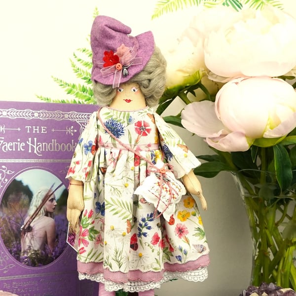 Leah, A Little Lancashire Witch Doll - Folksy