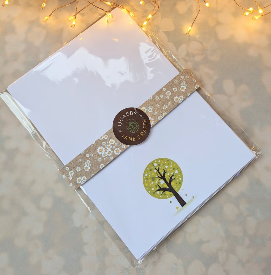 Pretty spring writing paper. - Folksy