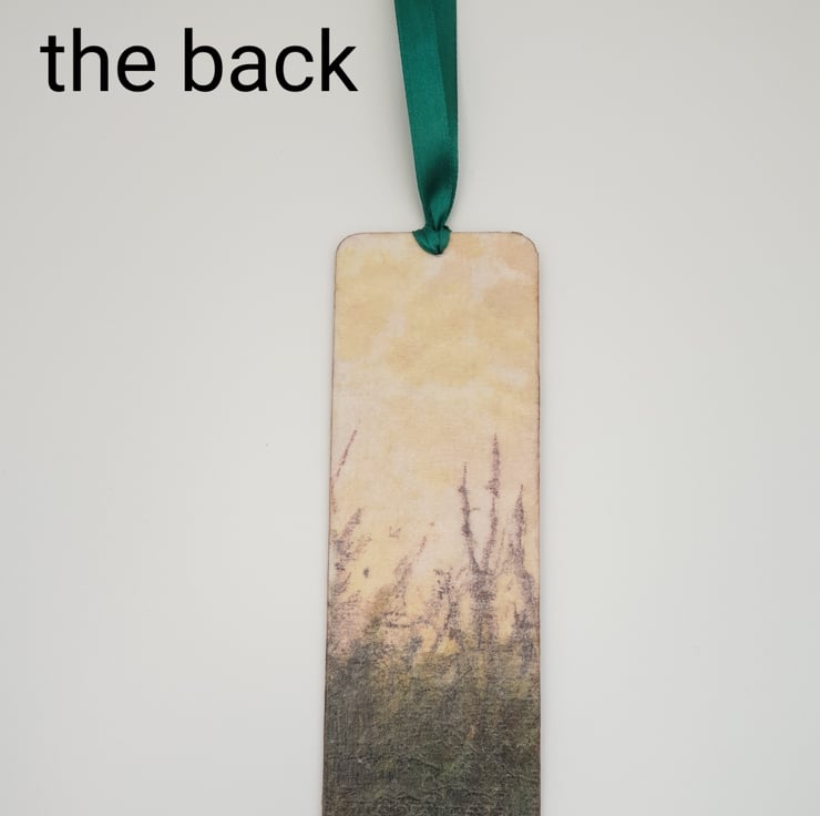 Wooden hare bookmark, gift for a hare lover, Br... - Folksy