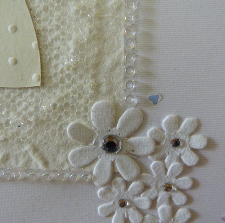 Wedding Dress Wedding Card - Folksy