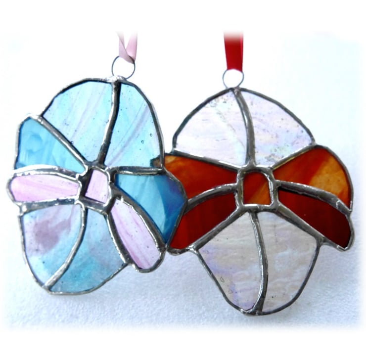 Easter Egg Suncatcher Stained Glass Handmade Tu... - Folksy